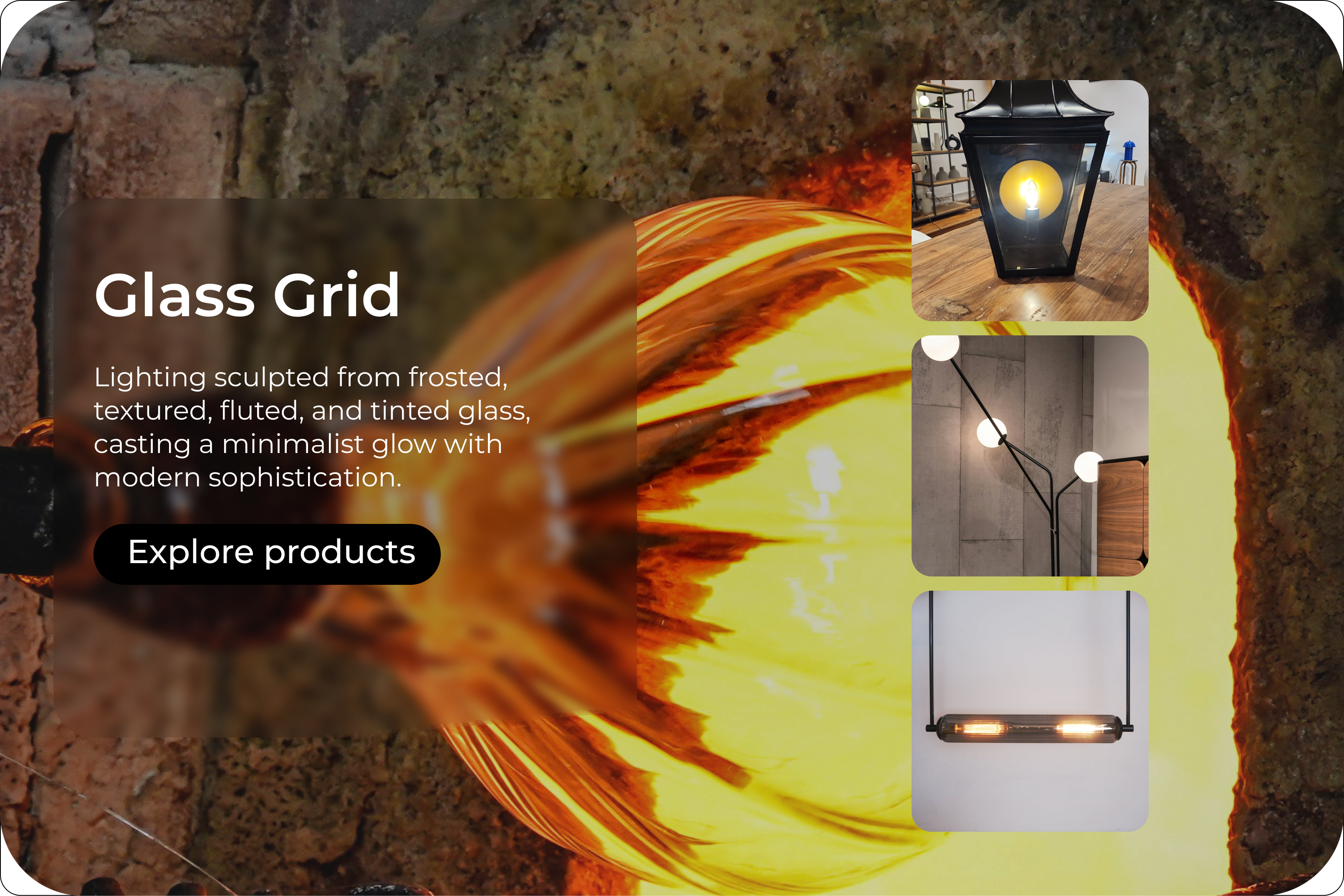 Glass Grid – The Black Steel
