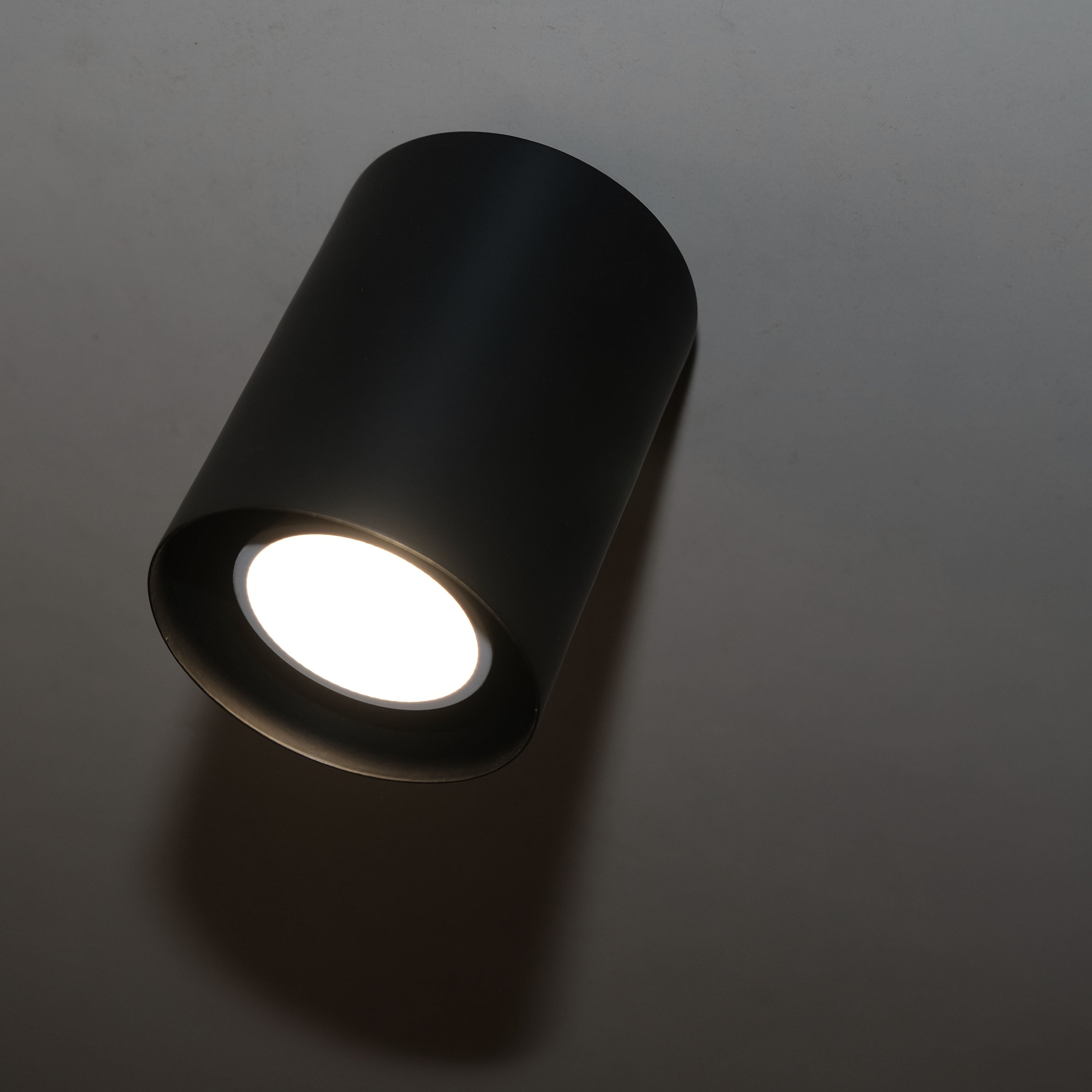 Surface Mounted Black LED Light 12w – The Black Steel