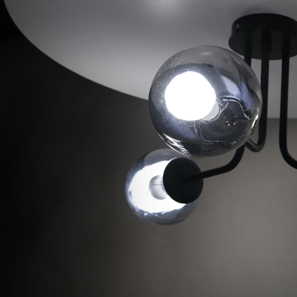 CLR124 Radiant Sphere Ceiling Light – The Black Steel