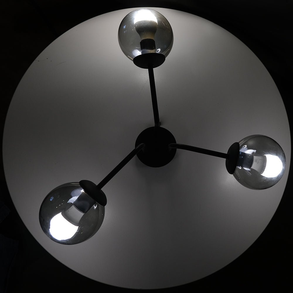 CLR124 Radiant Sphere Ceiling Light – The Black Steel