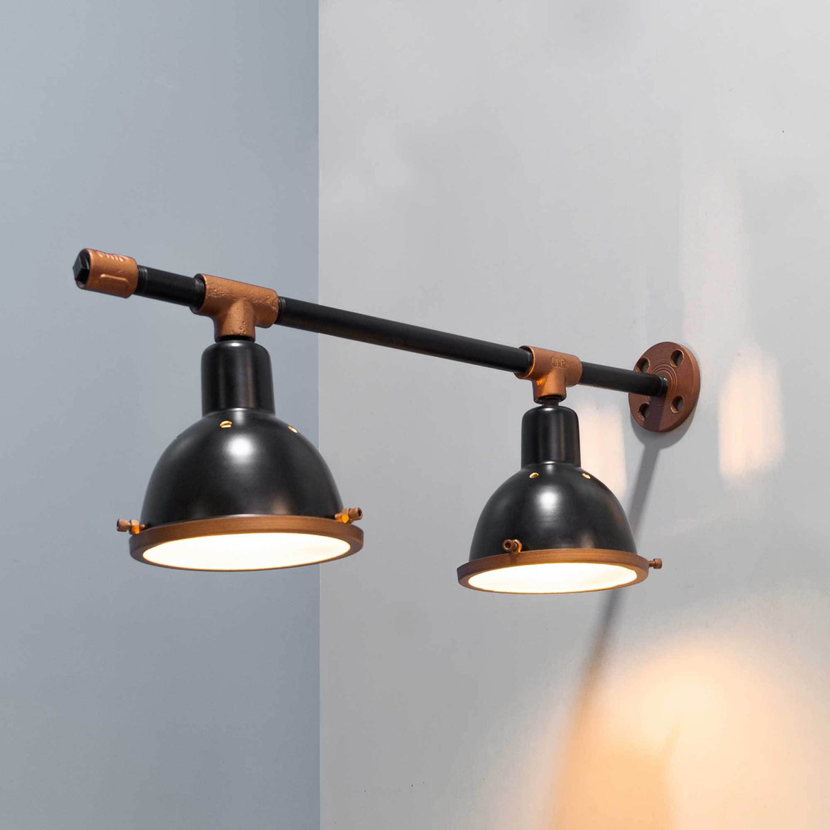 The Pipe Factory | Industrial Pipe Lamps | Steampunk Lamps – The Black ...